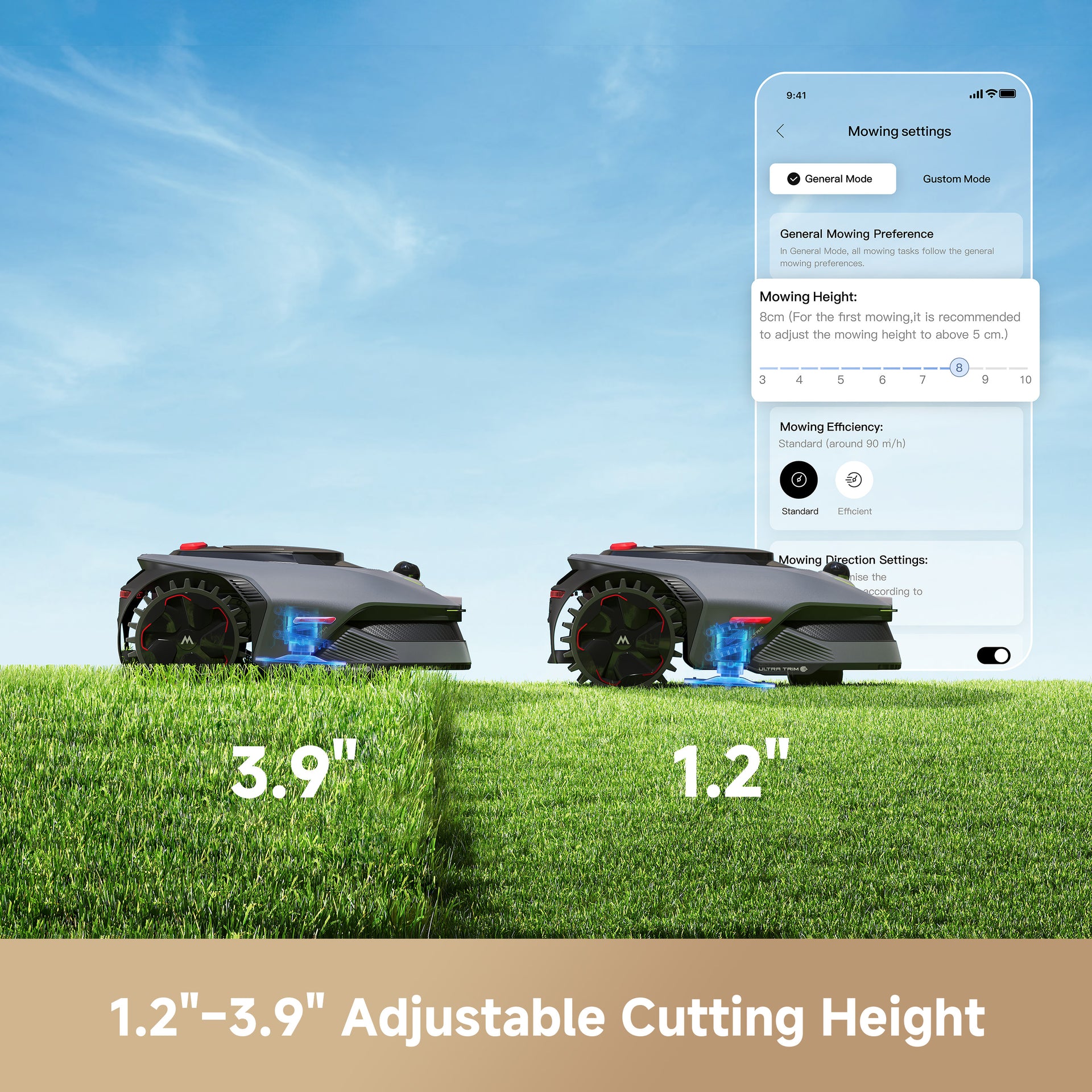 MOVA LiDAX Ultra 1000 Robot Lawn Mower | MOVA US